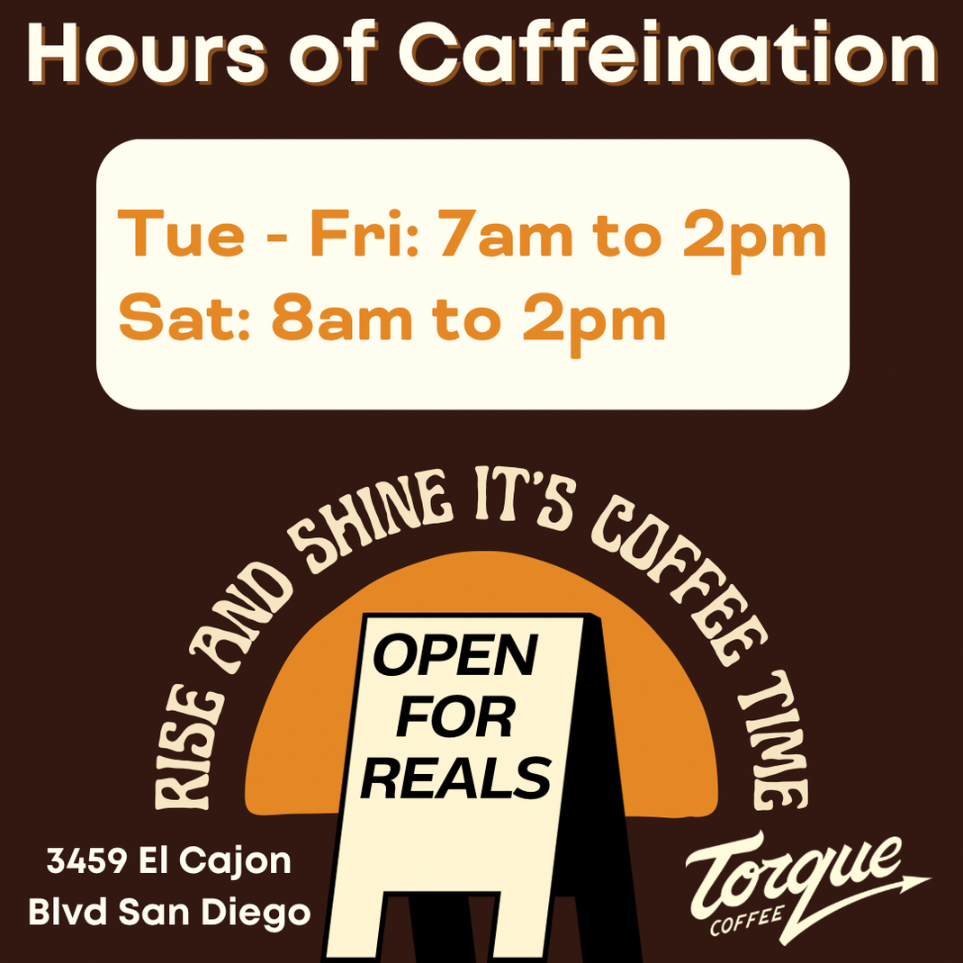 Torque Coffees | Beautiful Coffees - Farmer Equity - Coffee Roaster