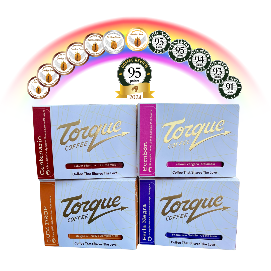 Torque Coffees | Beautiful Coffees - Farmer Equity - Coffee Roaster